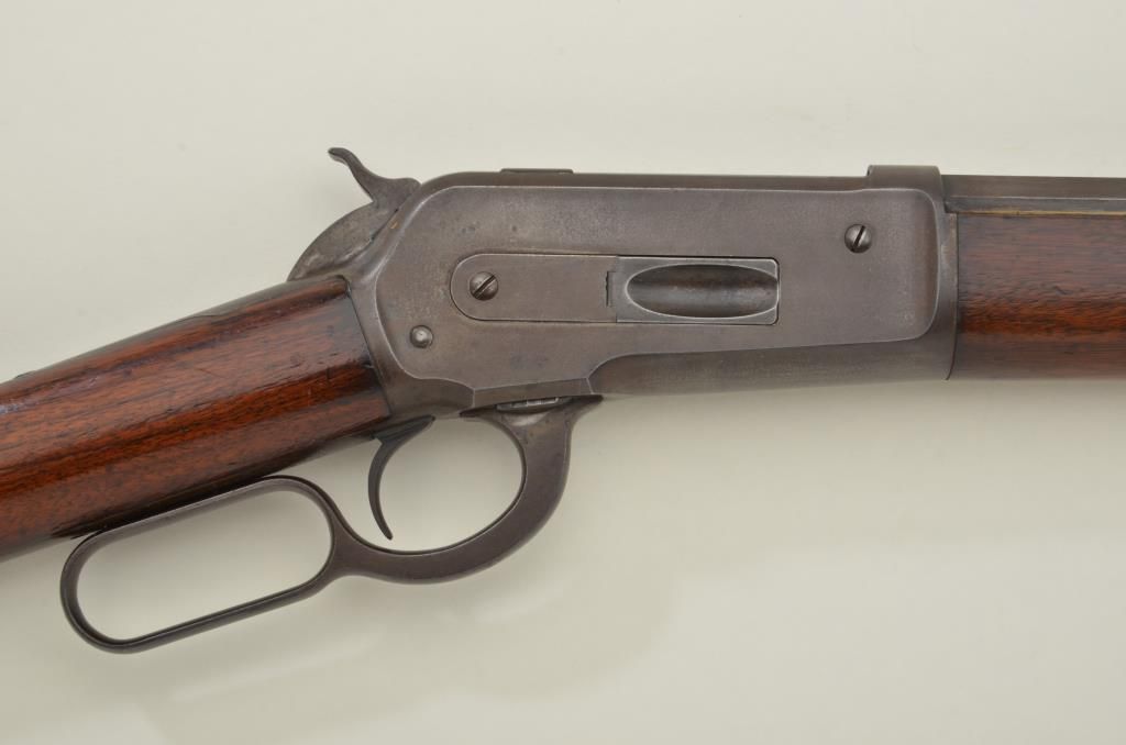 Winchester Model 1886 special order extra-long rifle in .45-70 caliber ...