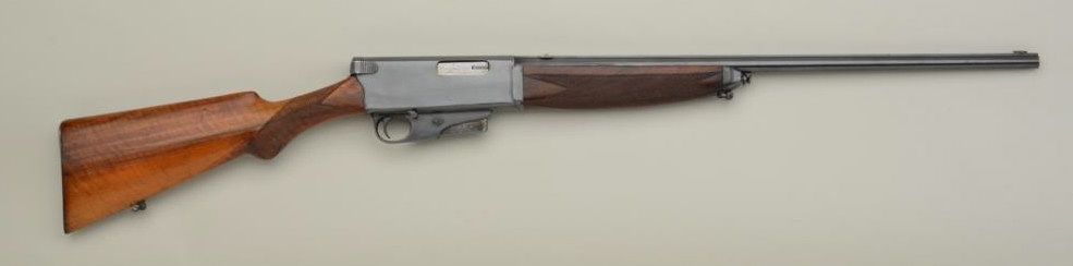Very rare Clement-Neuman semi-auto magazine fed rifle, .401 cal., 24 ...