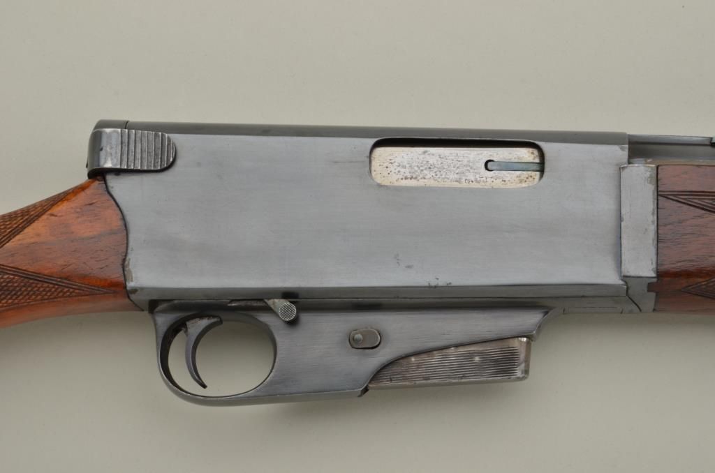 Very rare Clement-Neuman semi-auto magazine fed rifle, .401 cal., 24 ...