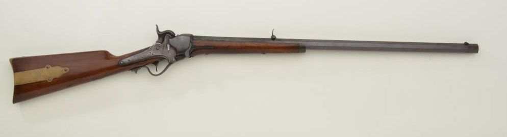 Sharps Model 1851 sporting rifle with Maynard tape primer device ...
