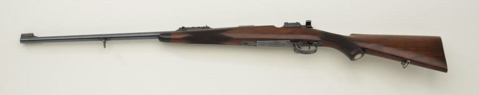 Pre-war J. J. Jeffery & Co. bolt action hunting rifle, finely engraved ...