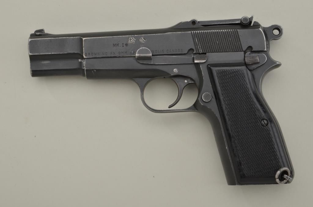 Browning FN/Inglis Canada P-35 HP MK I semi-auto pistol, no magazine ...
