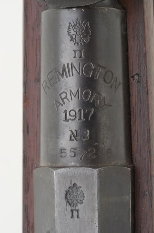 Remington Model 1917 Russian Armory bolt action rifle, 7.62mm cal., 32 ...