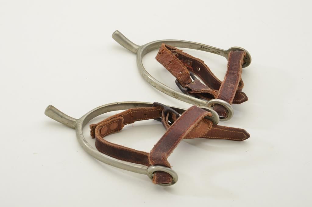 Buermann military or cavalry spurs with straps type made for officers ...