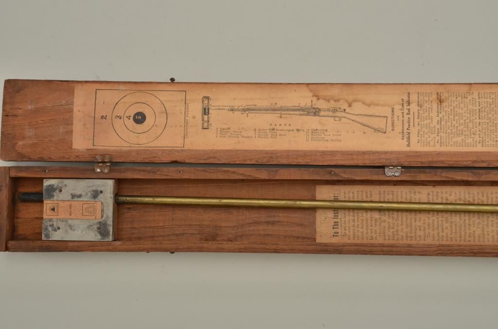 Hollifield Practice Rod Indicator set in factory wood case with ...