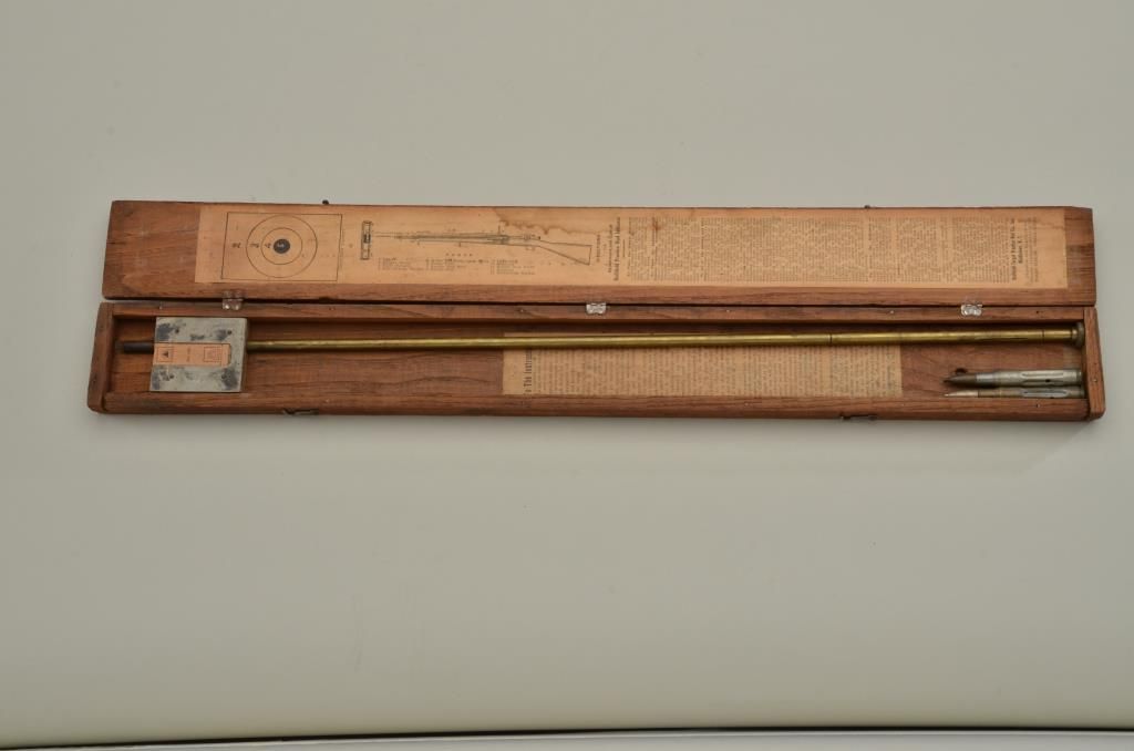 Hollifield Practice Rod Indicator set in factory wood case with ...