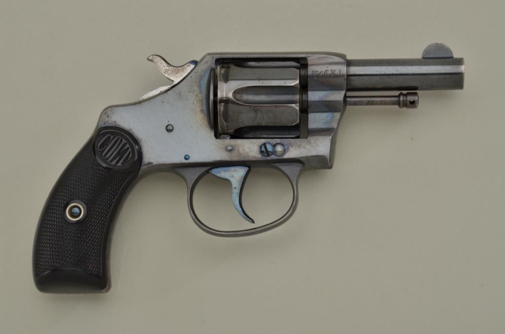 Colt New Pocket DA revolver, pre-1898, .32 cal., 2-1/2” barrel, blue ...