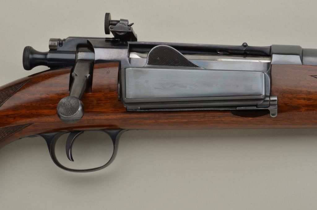 U.S. Springfield Krag bolt action rifle, sporterized by R.F. Sedgley of ...