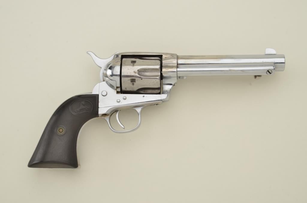 Colt Single Action Army revolver in .45 caliber, 5 ½” barrel, re ...
