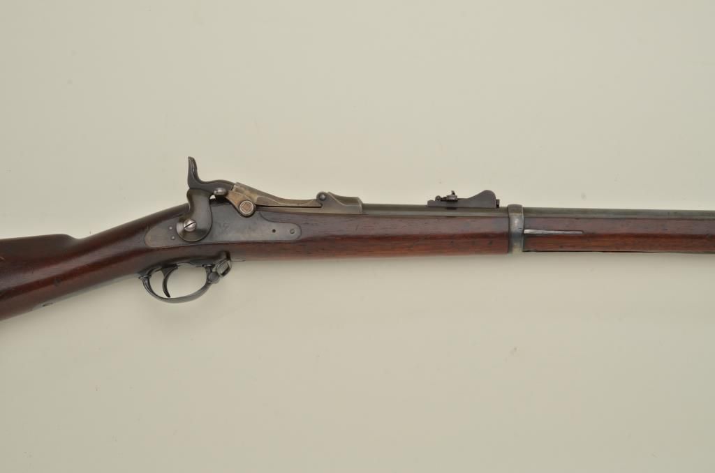Springfield Model 1880 rifle with rare triangular bayonet in .45-70 ...
