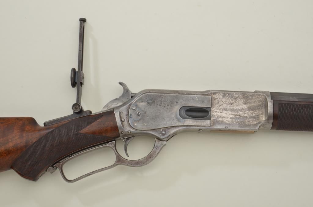 Winchester Model 1876 “open top” special ordered deluxe rifle in .45-75 ...