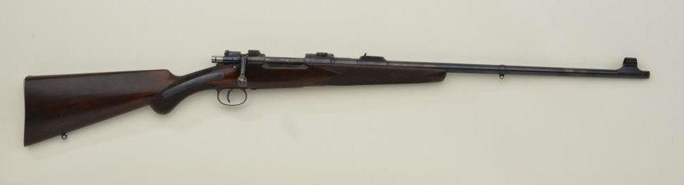 Rigby bolt action rifle, .275 cal., 24-1/2” round barrel marked “John ...