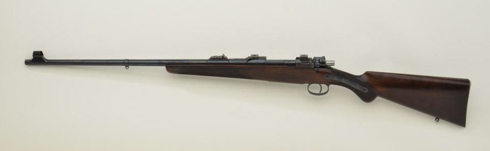 Rigby bolt action rifle, .275 cal., 24-1/2” round barrel marked “John ...