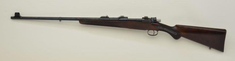Rigby bolt action rifle, .275 cal., 24-1/2” round barrel marked “John ...