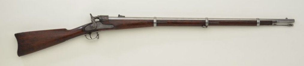U.S. Springfield Joslyn Breech-loading cartridge rifle, .50 cal., 35-1/ ...