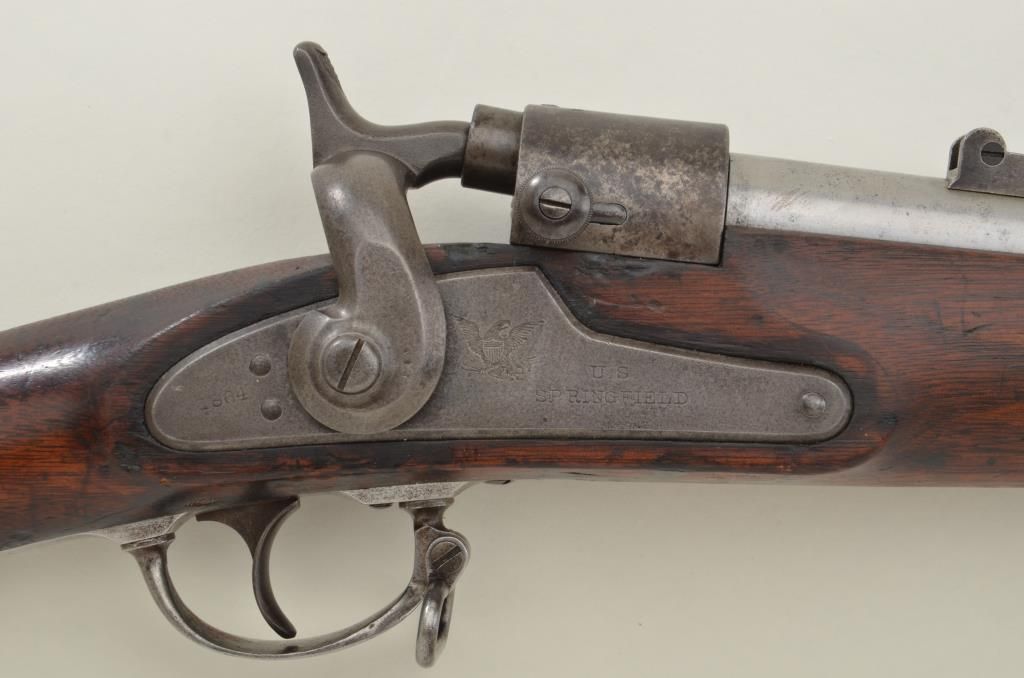 U.S. Springfield Joslyn Breech-loading cartridge rifle, .50 cal., 35-1/ ...