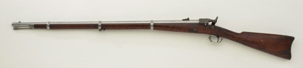 U.S. Springfield Joslyn Breech-loading cartridge rifle, .50 cal., 35-1/ ...