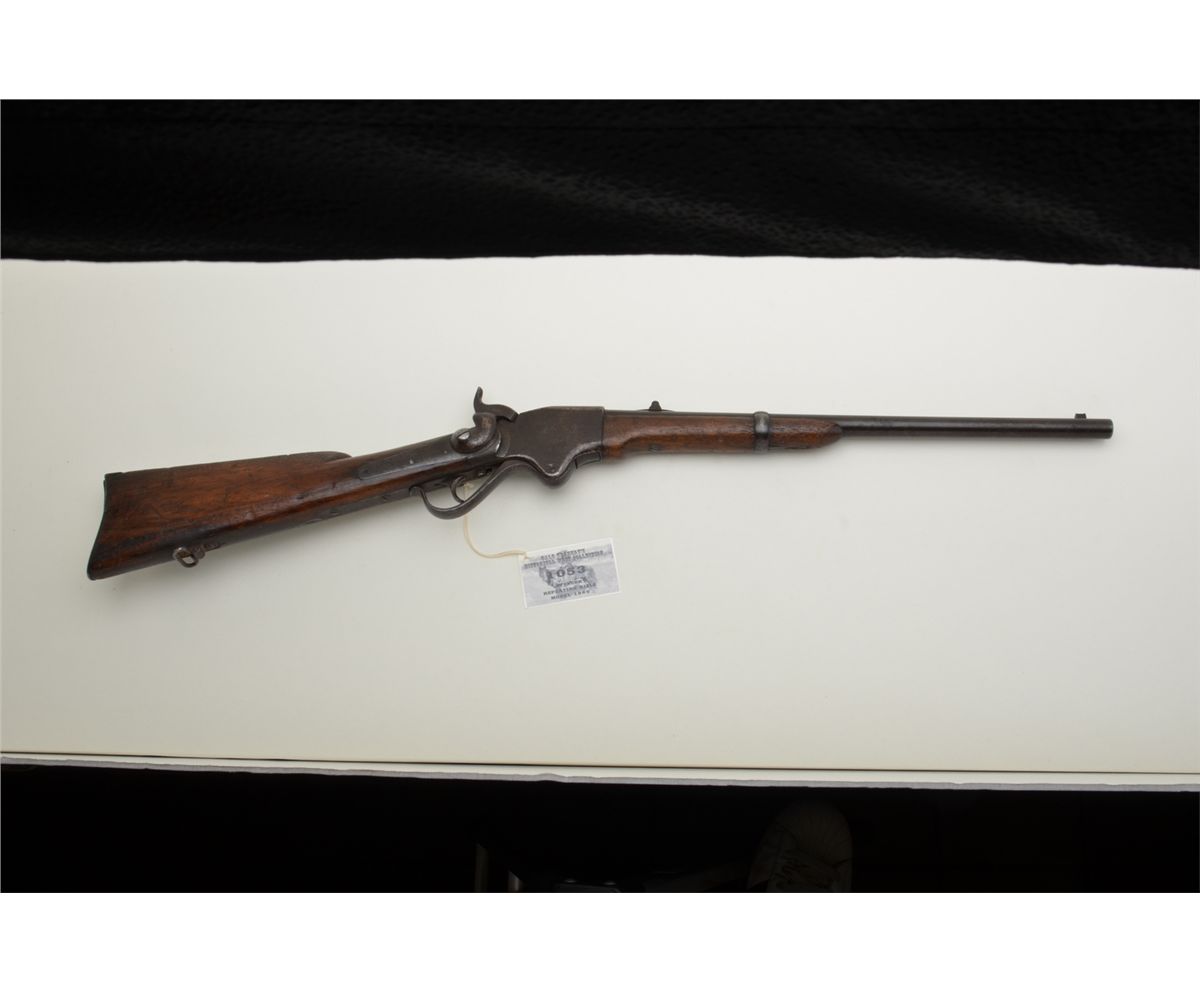 Spencer carbine in .52 caliber rim-fire converted to Stabler cut off ...