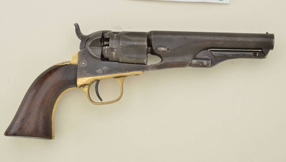 Colt Model 1862 police revolver in .36 caliber percussion with 4 ½ ...