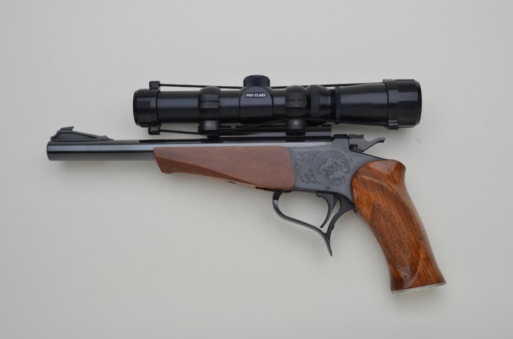 Thompson Center Arms Contender single shot pistol, .222 Rem. cal., 10 ...