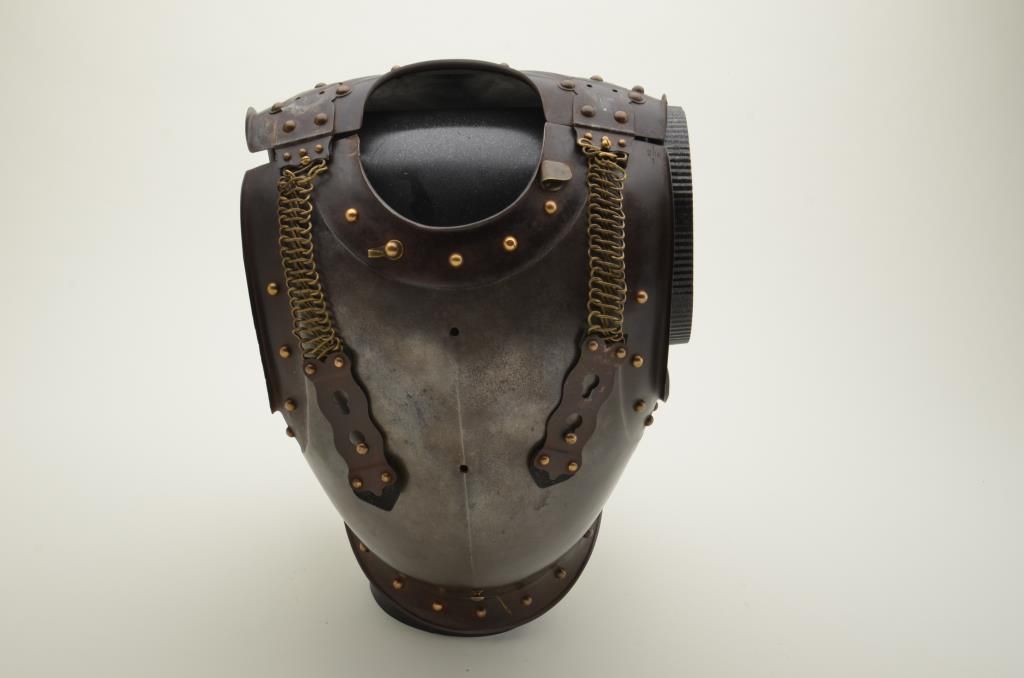 Napoleonic breast and back plates in overall good condition with a ...
