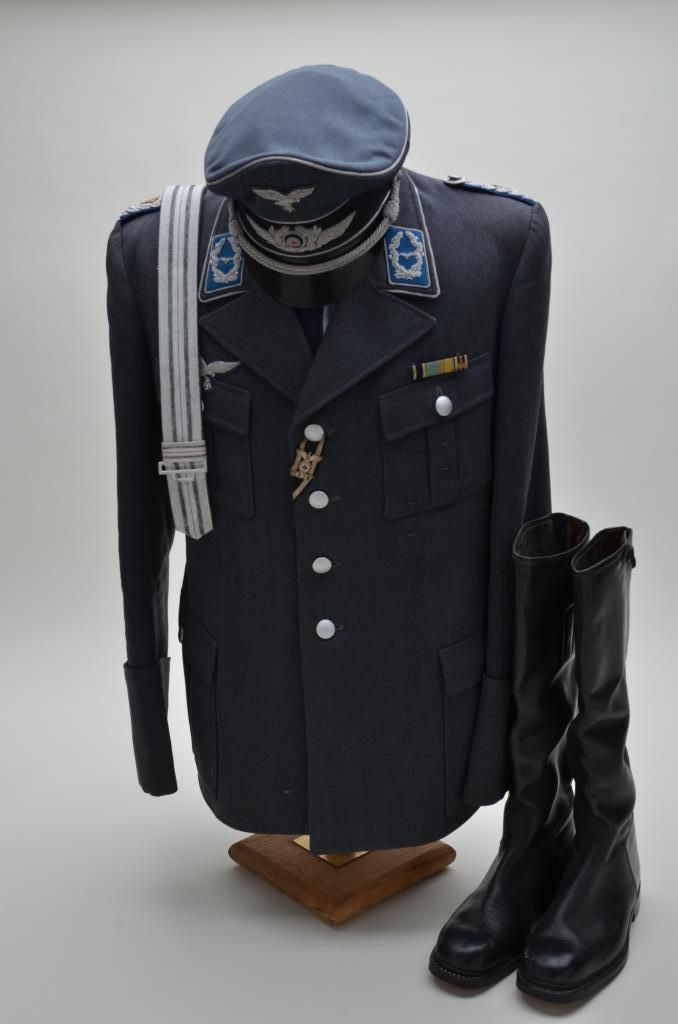 Complete uniform ensemble for German nazi-era medical staff officer ...