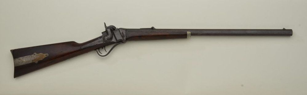 Sharps Model 1853 sporting rifle in .52 caliber with 26” octagon barrel ...