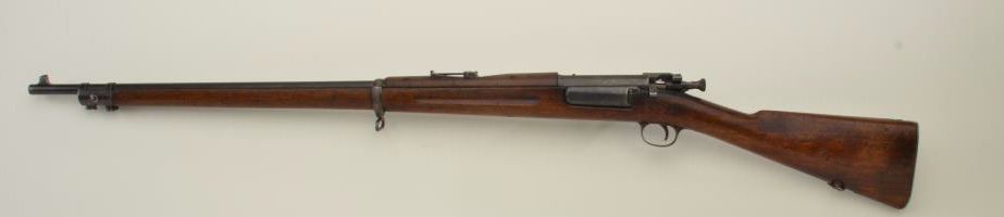 Rare Model 1898 Springfield Krag rifle with Parkhurst loading ...