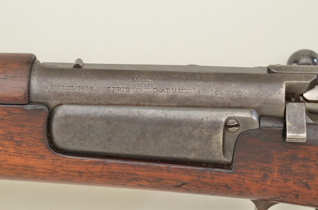 Rare Model 1898 Springfield Krag rifle with Parkhurst loading ...