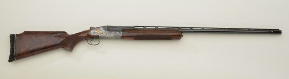 Perazzi Model TM-1 custom, fully and finely engraved by Angelo Bee and ...