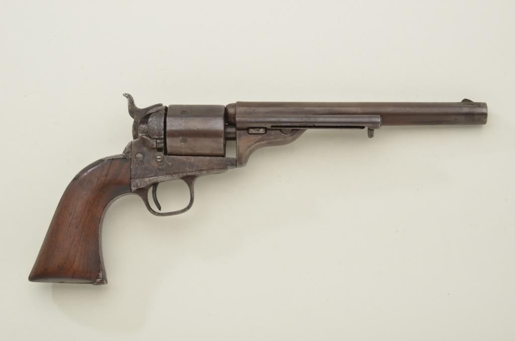 Colt Model 1872 Open top cartridge revolver, .44RF cal., 7-1/2” barrel ...