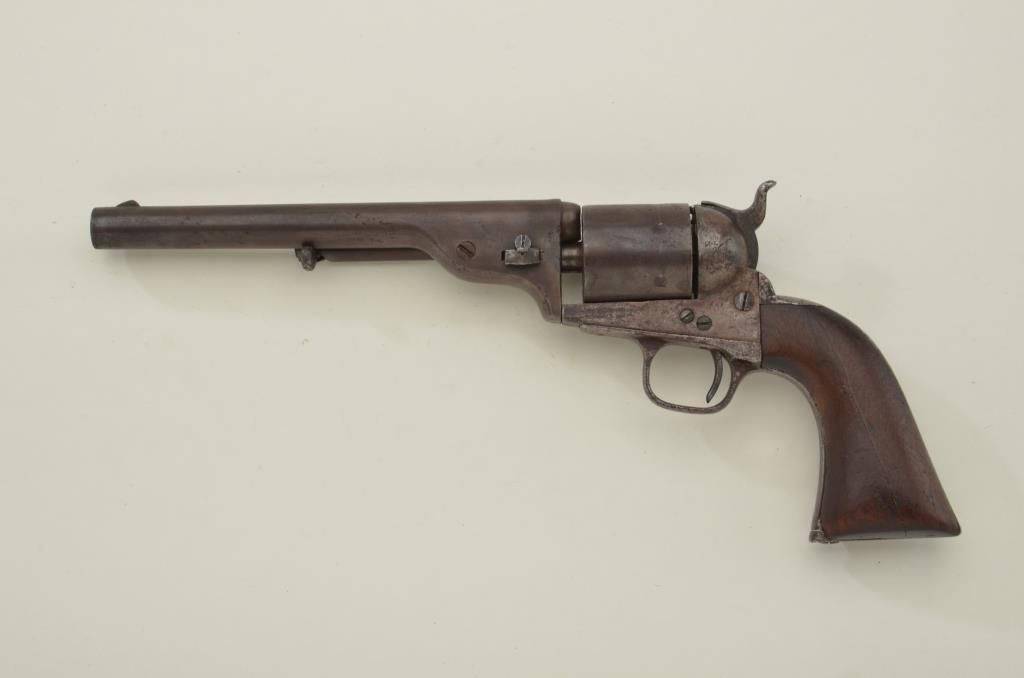 Colt Model 1872 Open top cartridge revolver, .44RF cal., 7-1/2” barrel ...