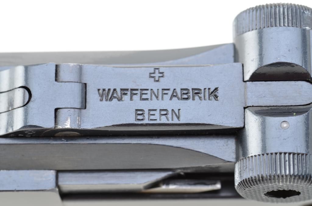 Model 1906/29 Swiss Luger in .30 caliber with Waffenfabrik Bern ...