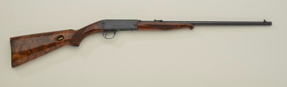 Remington model 24, .22 caliber semi-automatic rifle on Browning patent ...