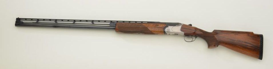 Italian-made Castellani shotgun, 12 gauge, auto ejector, 34” ventilated ...