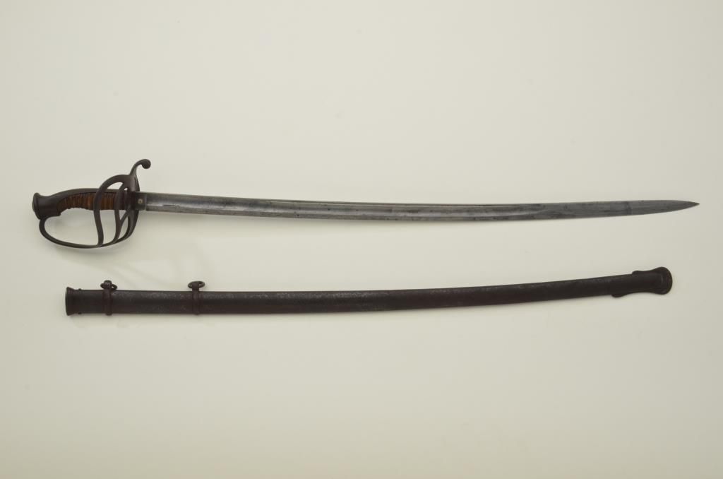 W. H. Horstmann Philadelphia marked cavalry saber with three branch ...