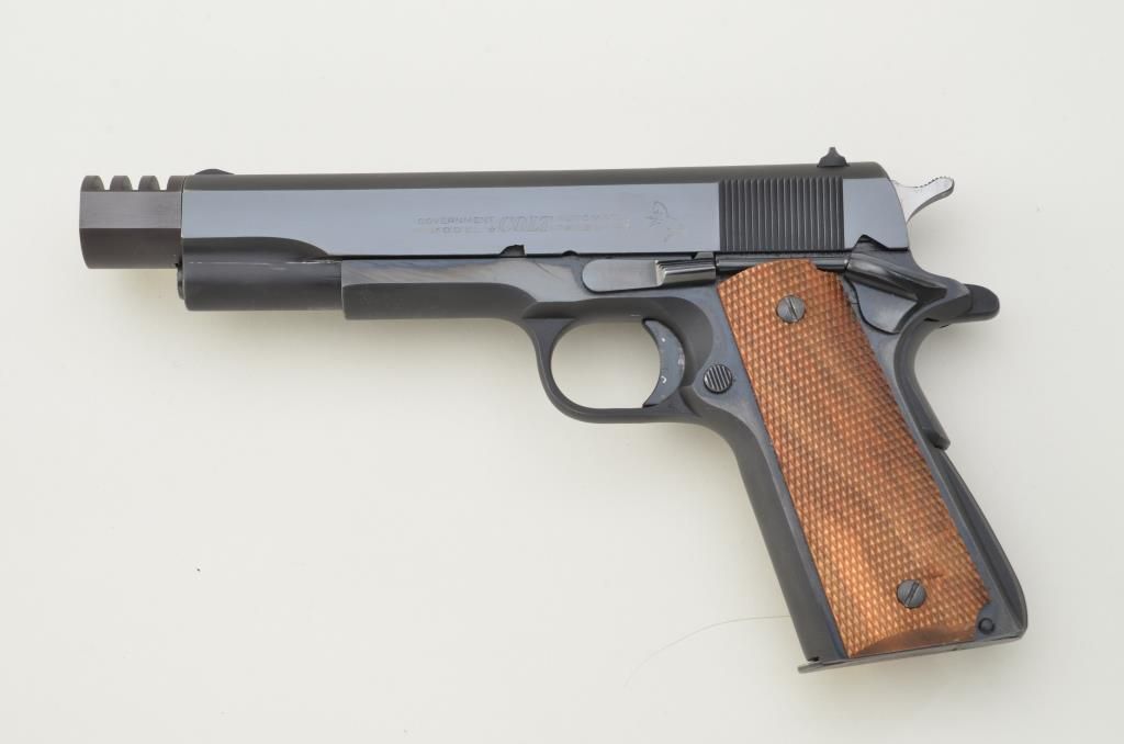 Colt government model pre-series 70 semi-automatic pistol in 45 ACP ...