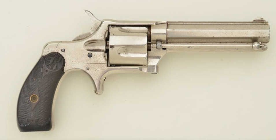 Remington Smoot .38 caliber center-fire, small frame revolver with saw ...