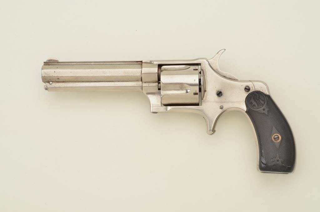 Remington Smoot .38 caliber center-fire, small frame revolver with saw ...