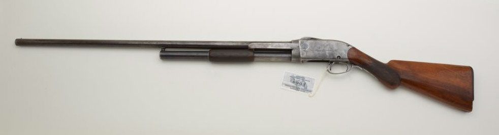 Spencer patent pump action shotgun manufactured by Bannerman New York ...