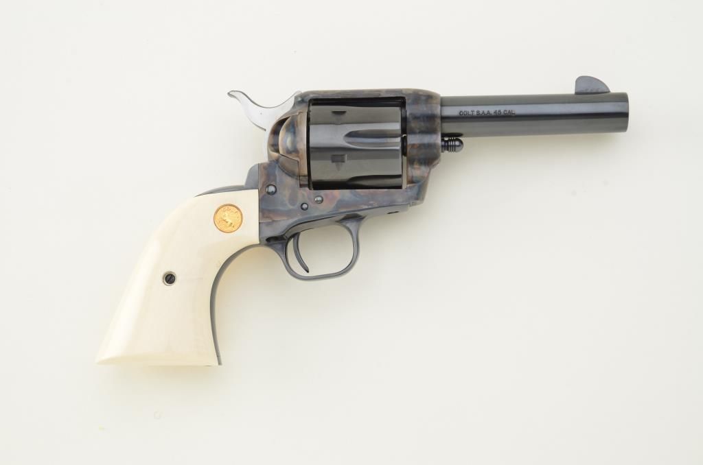 Colt Single Action Army revolver storekeepers model .45 caliber with 4 ...