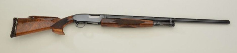 Winchester Model 12 pump action shotgun in 12 gauge with deluxe custom ...
