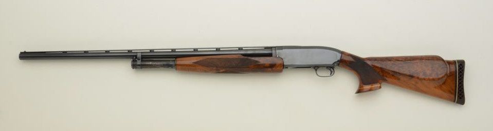 Winchester Model 12 pump action shotgun in 12 gauge with deluxe custom ...