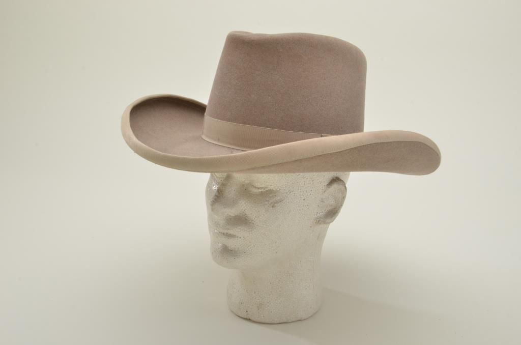Western-style hat property of James Arness and worn by him in the epic ...