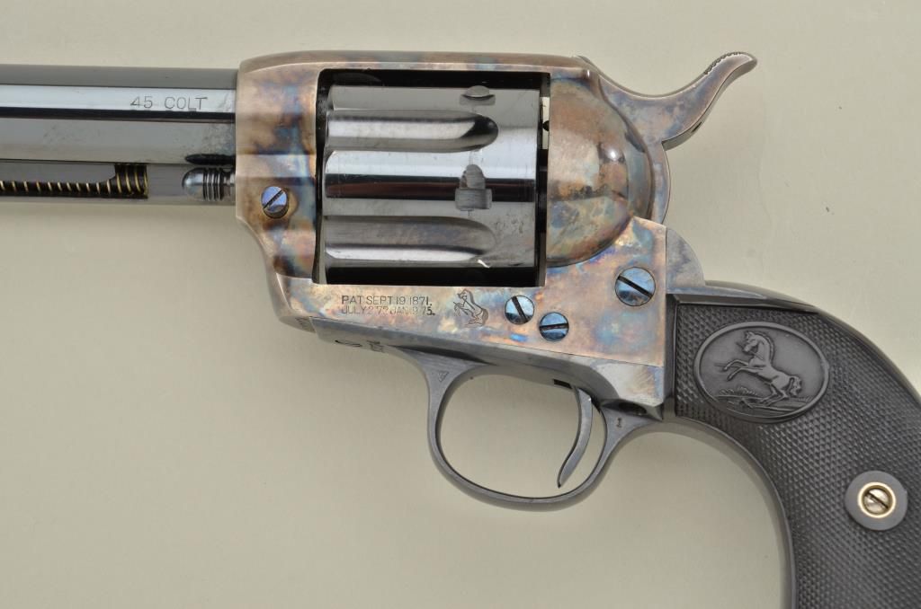 The best-known Colt Single Action Army revolver with long fluted ...