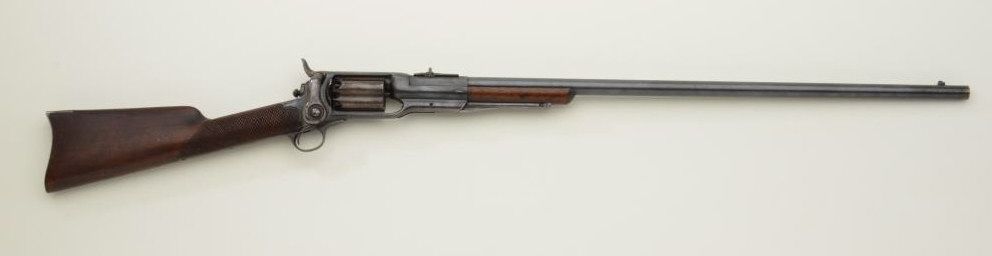 Colt Model 1855 Root percussion revolving rifle, .56 cal., 31” round ...