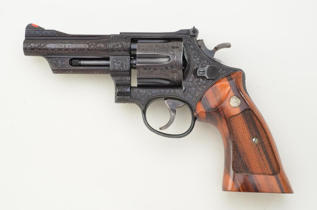 Smith & Wesson Model 27-2, .357 Magnum caliber double action revolver ...