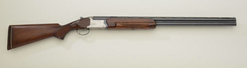 Nikko model 5000, 12 gauge over and under shotgun showing 28” barrels ...