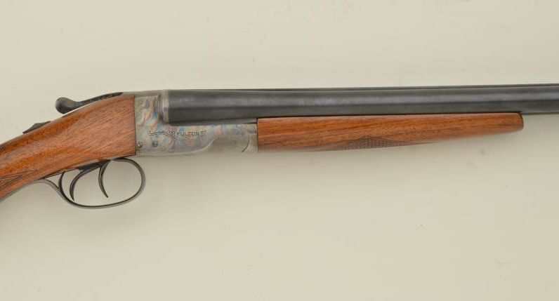 The Fulton by Hunter Arms Co. SxS hammerless shotgun, 16 gauge, 26 ...