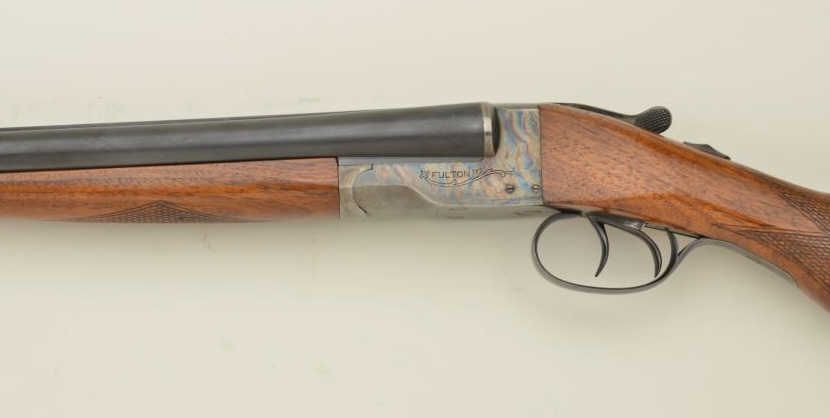 The Fulton by Hunter Arms Co. SxS hammerless shotgun, 16 gauge, 26 ...